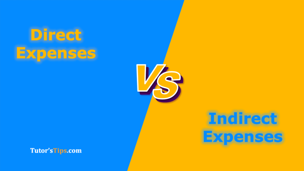 Direct And Indirect Expenses 6 Easy Differences In Hindi Direct And Indirect Expenses 6 Easy Differences In Hindi